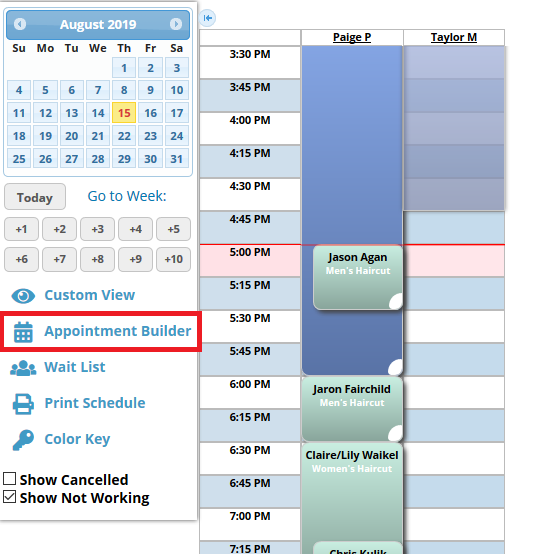 Scheduling/Editing an Appointment w/ Video